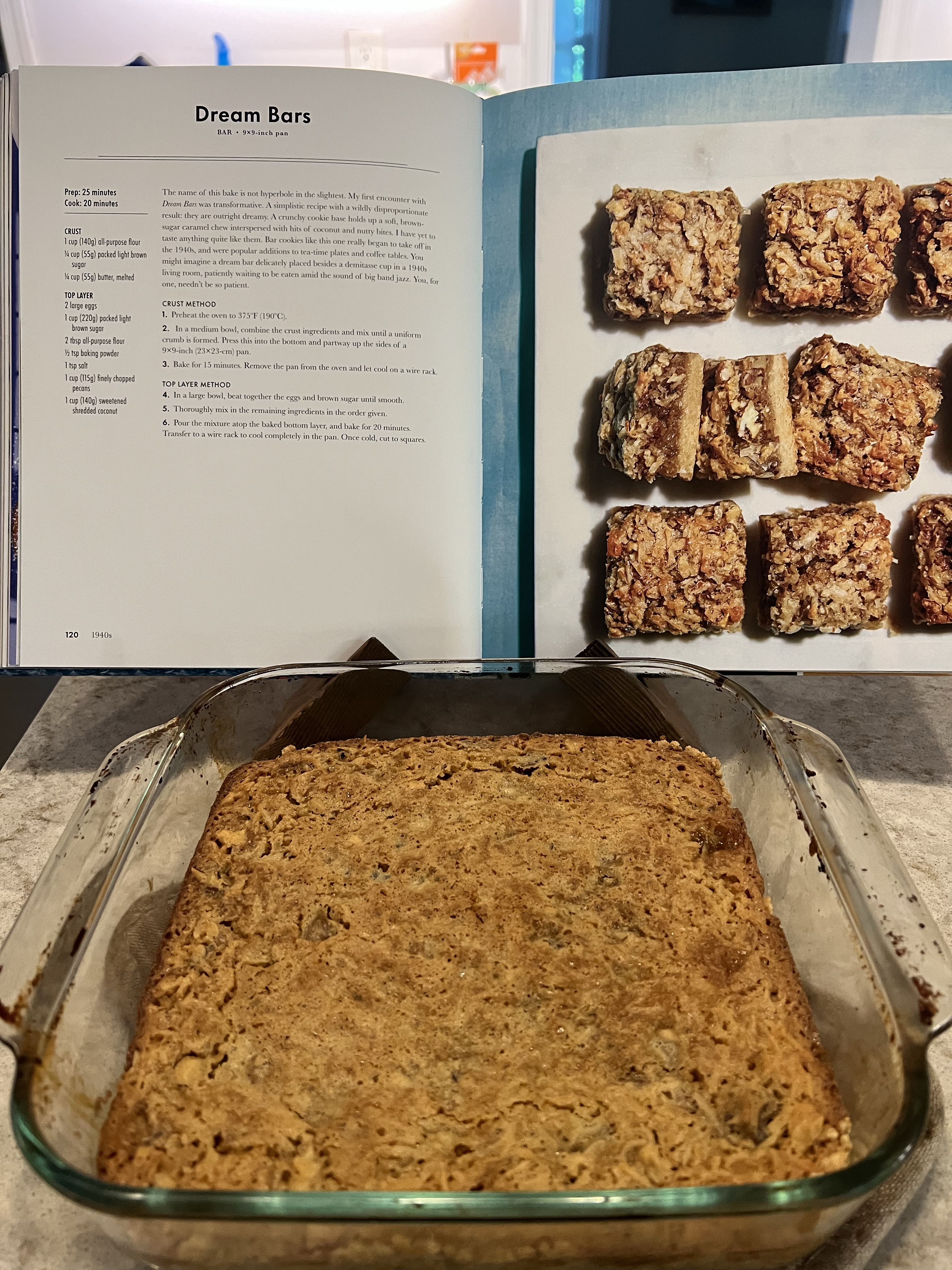 Post 32: Dream Bars – Baking Through Yesteryear